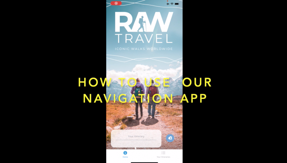 RAW TRAVEL APP | Raw Travel